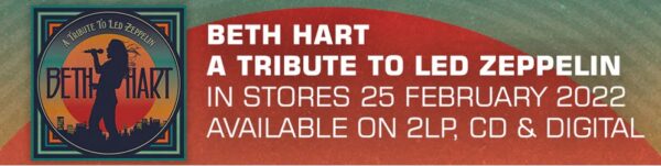 Beth Hart - New Album: A Tribute To Led Zeppelin | Beth Hart